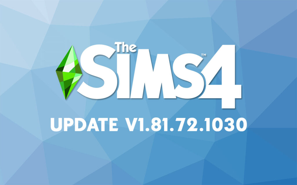 THE SIMS 4 UPDATE V1.81.72.1030 - SHARE LINK GAME